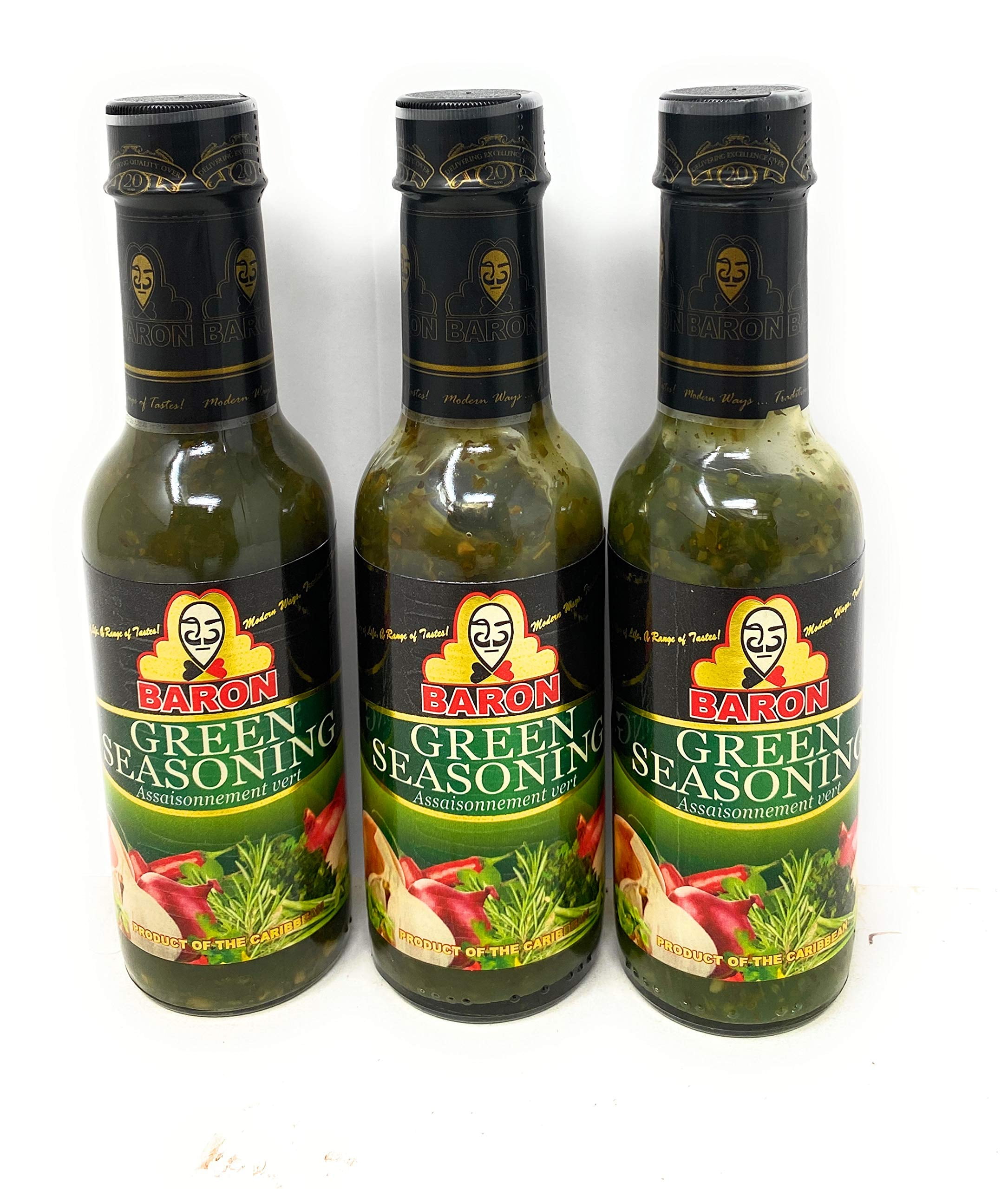 Baron Caribbean Green Seasoning (3 Pack, Total of 16.5oz) E22 - Walmart.com