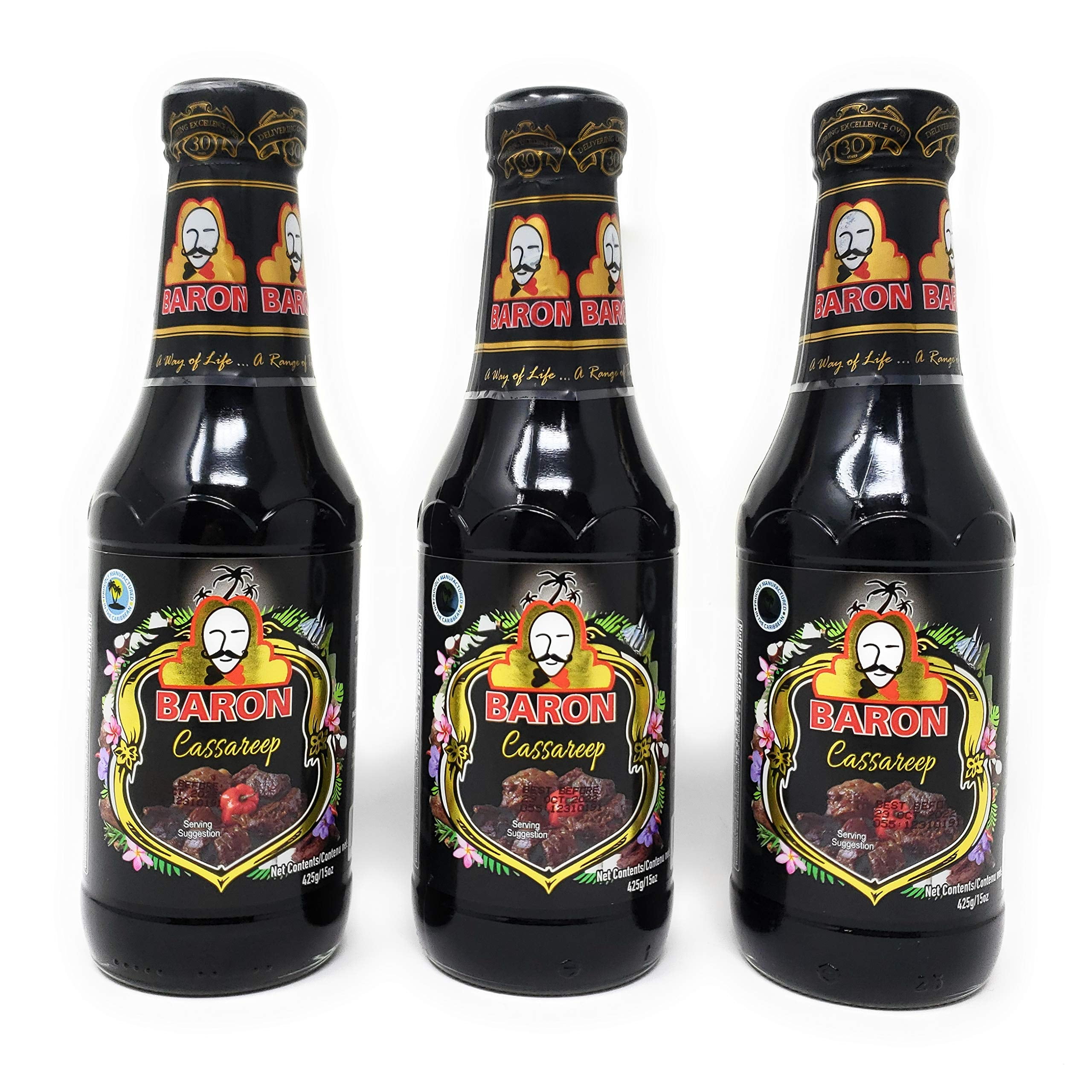 Baron Cassareep Seasoning (3 Pack, Total of 45oz) E22 - Walmart.com