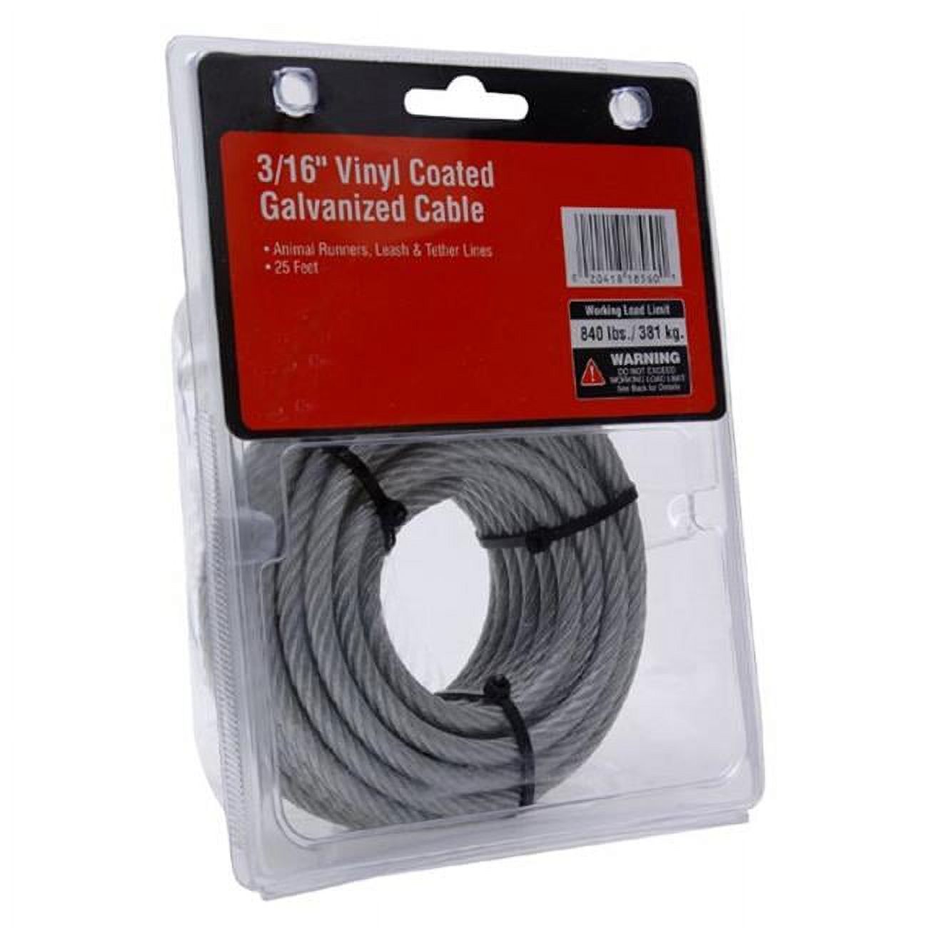 Baron Manufacturing Cable Clamshell - 0.187 x 50 x 7 x 19 in. - Walmart.com