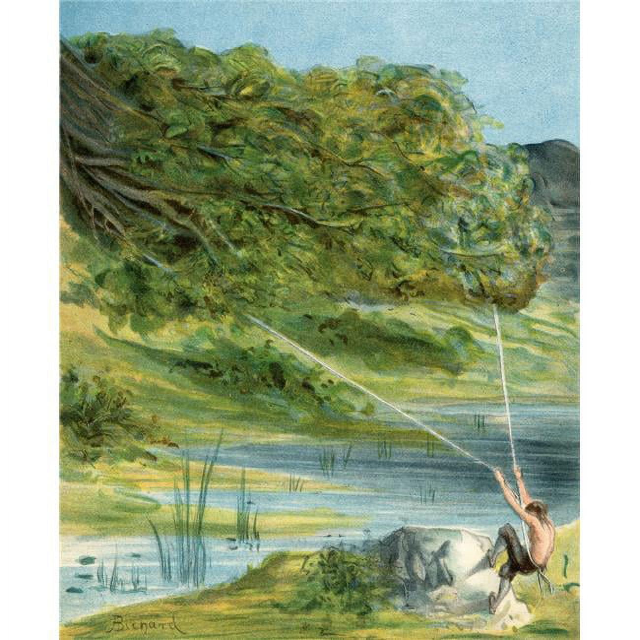 Baron Munchausen Finds Another Excellent Servant Illustration by ...