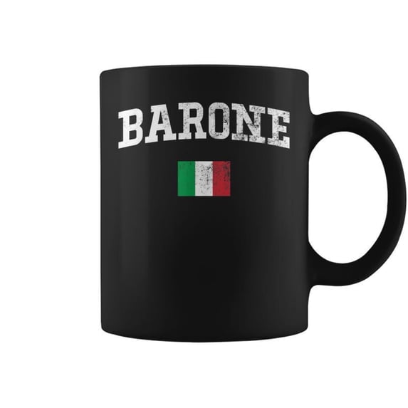 Barone Family Name Personalized Coffee Mugs - Walmart.com