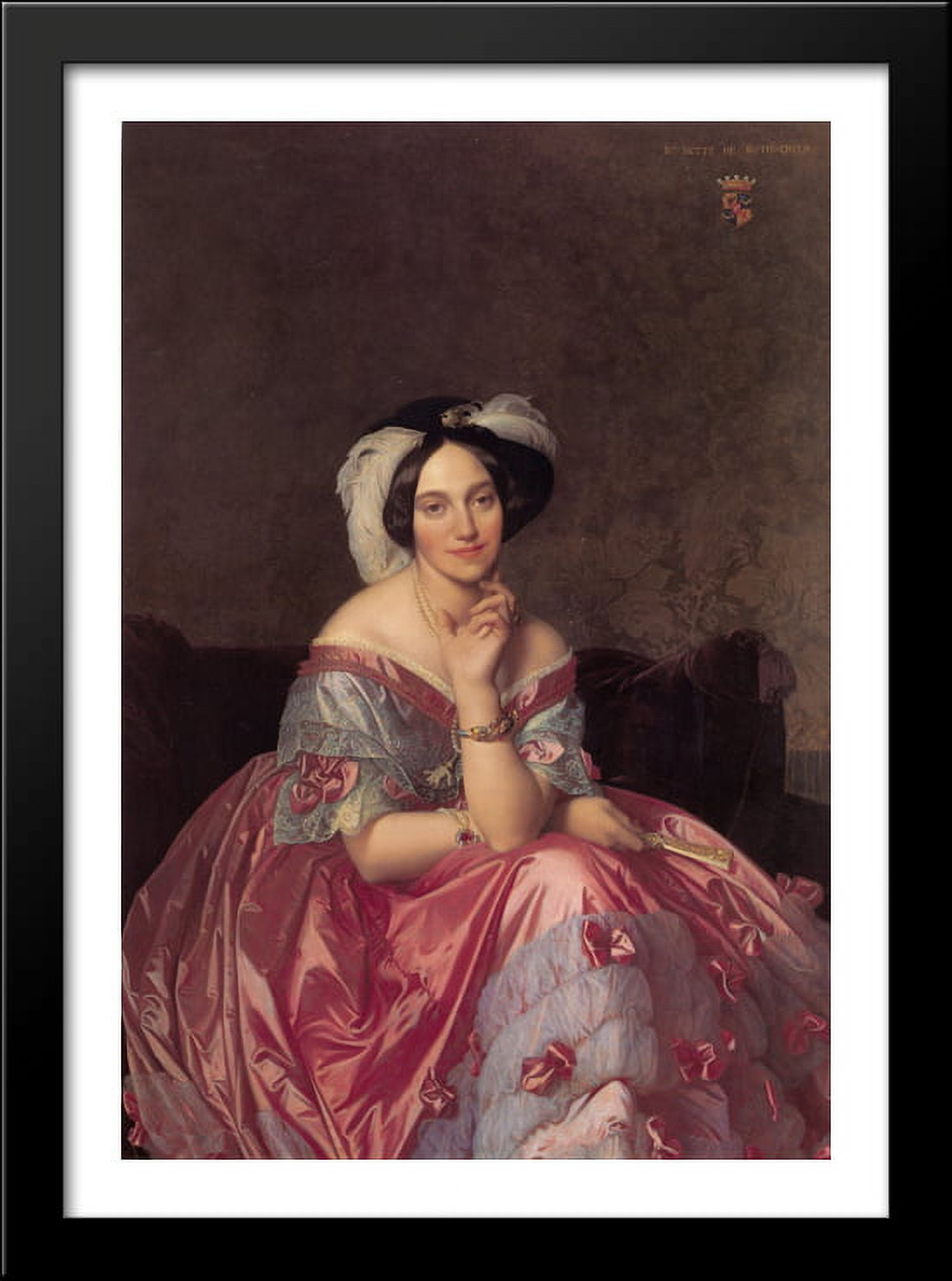 Baronne James de Rothschild, nΘe Betty von Rothschild 28x40 Large Black ...