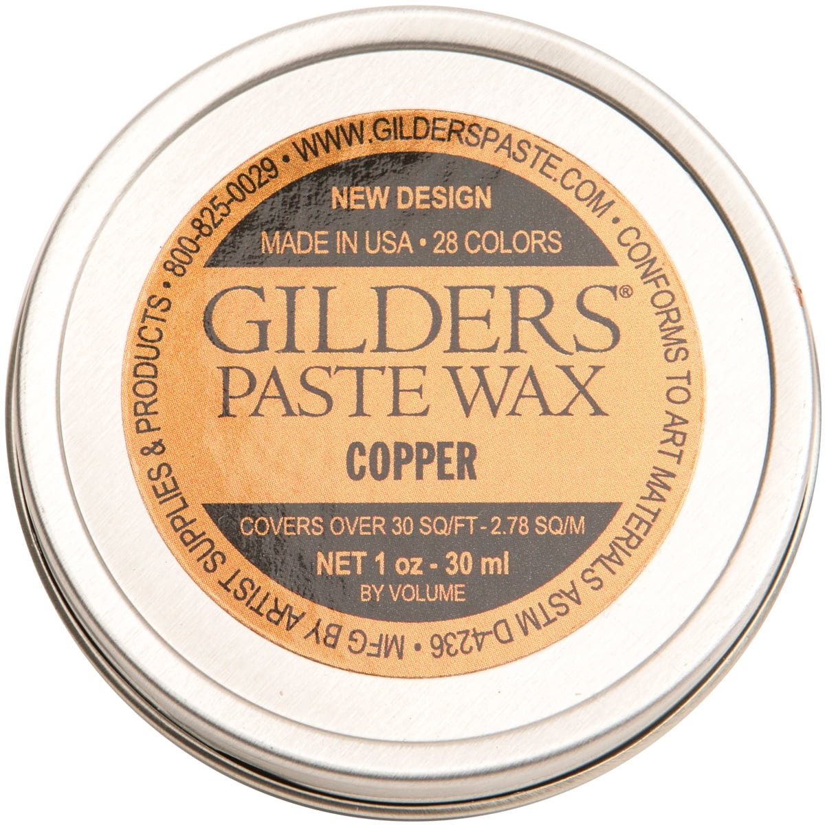 Baroque Art Gilders Paste 1oz-Copper - Walmart.com