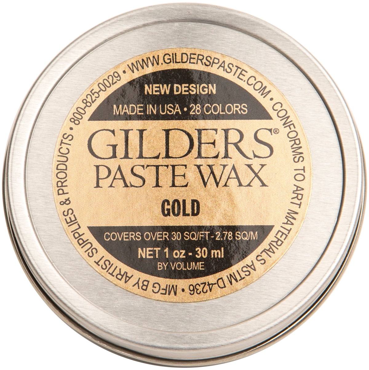 Baroque Art Gilders Paste 1oz-Gold - Walmart.com