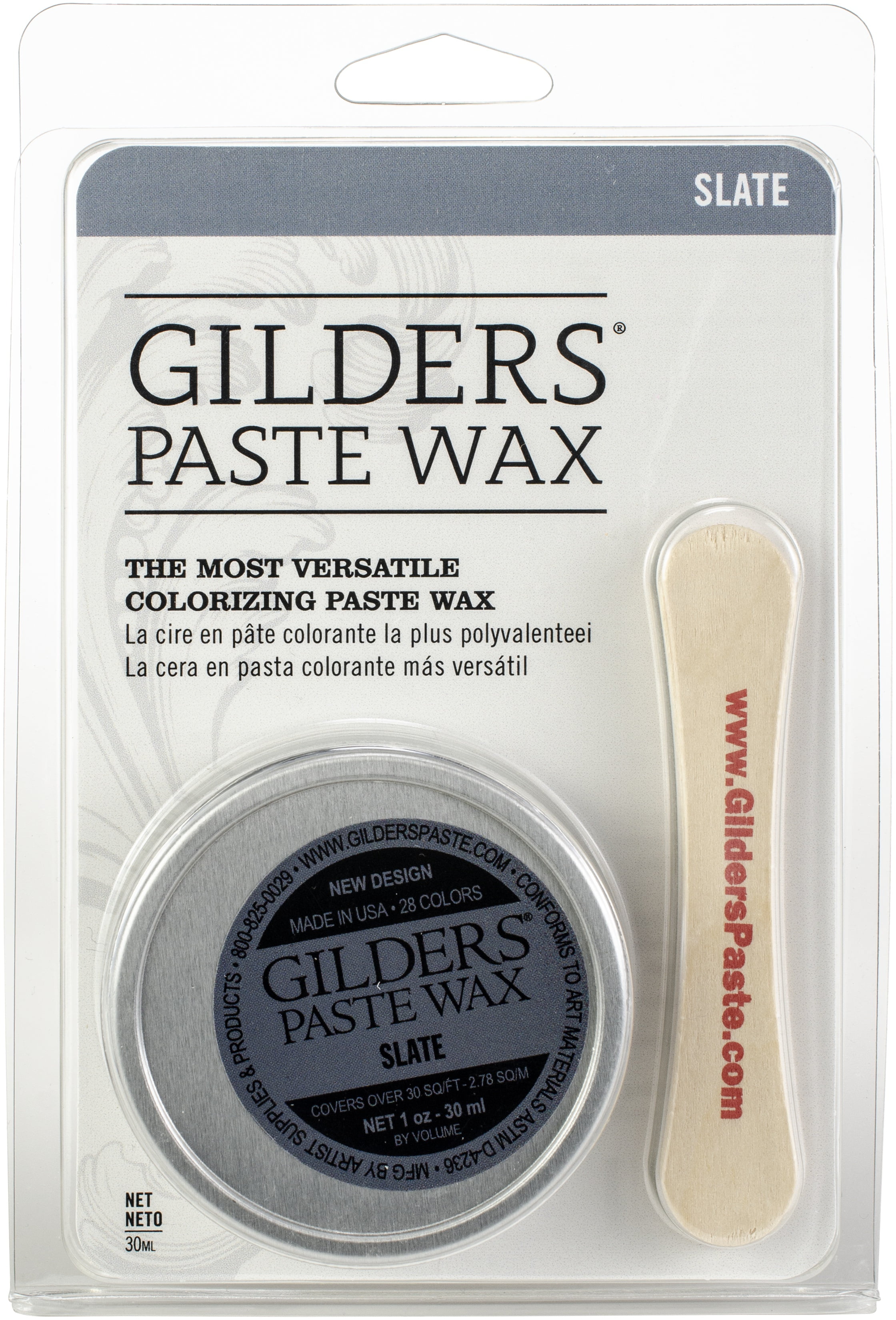 Baroque Art Gilders Paste 1oz-Slate - Walmart.com