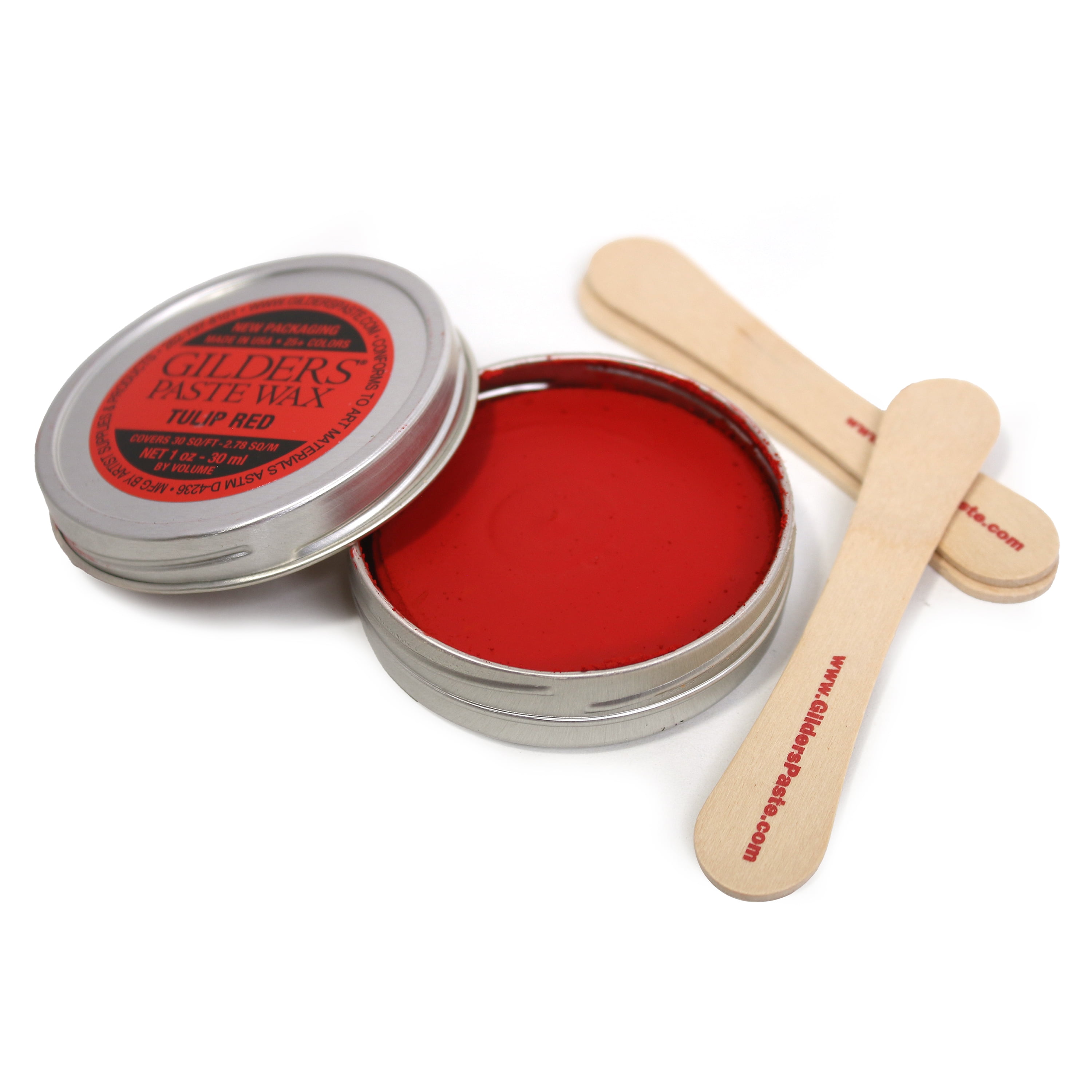 Baroque Art Gilders Paste 1oz-Tulip Red - Walmart.com