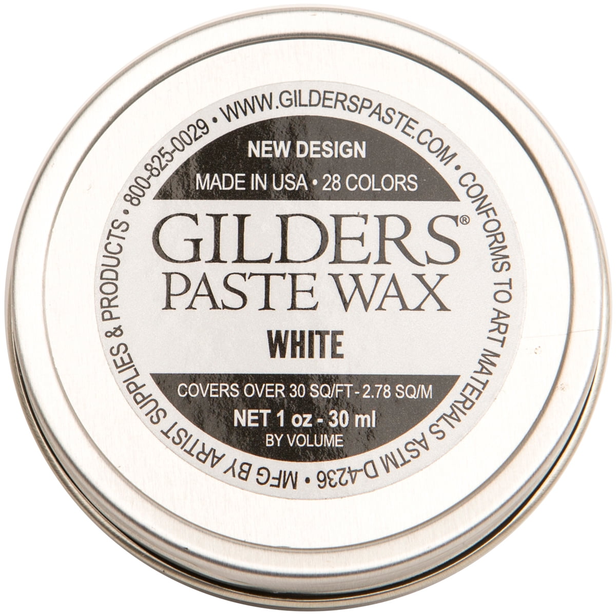 Baroque Art Gilders Paste 1oz-White - Walmart.com
