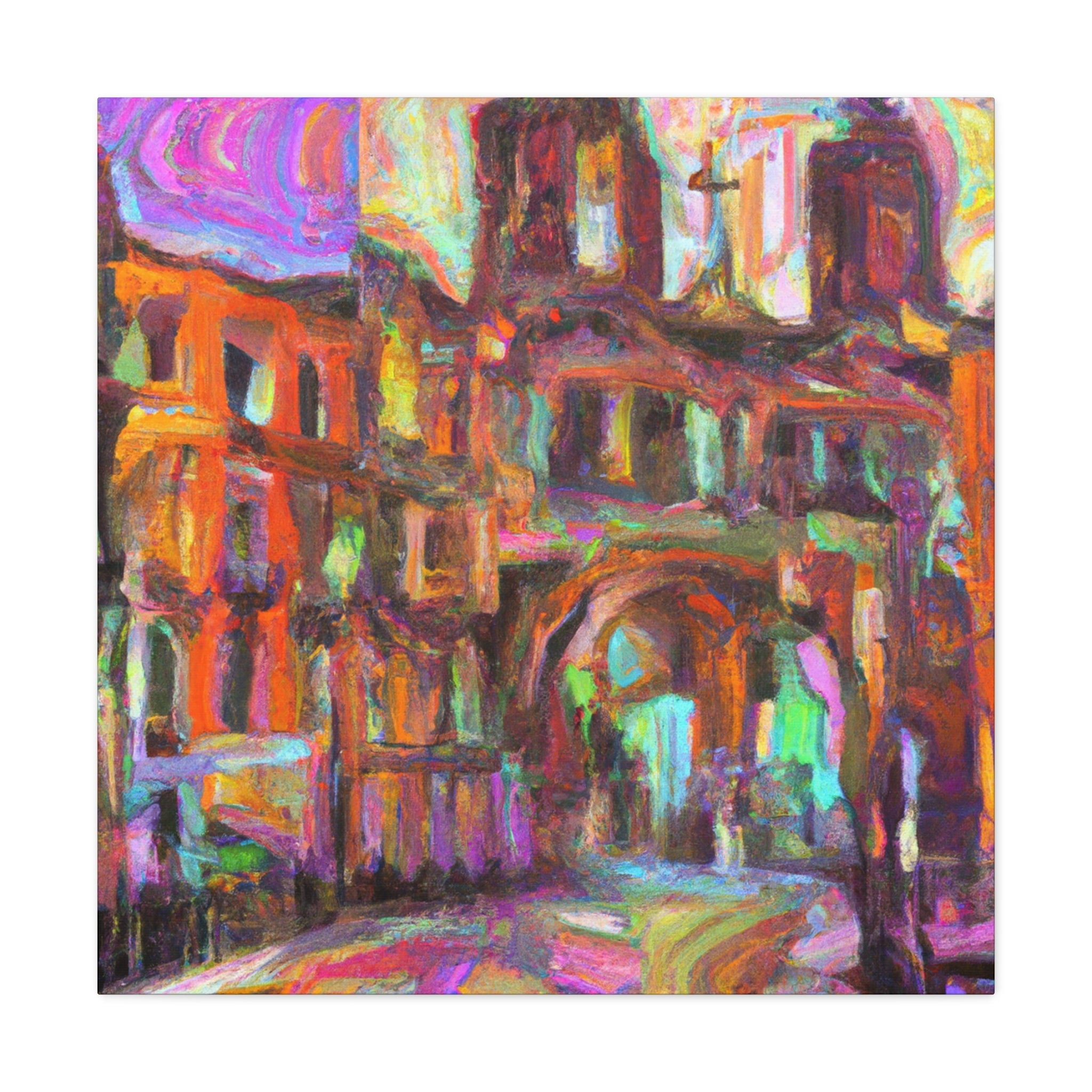 Baroque Breaks Impressionism - Canvas - Walmart.com