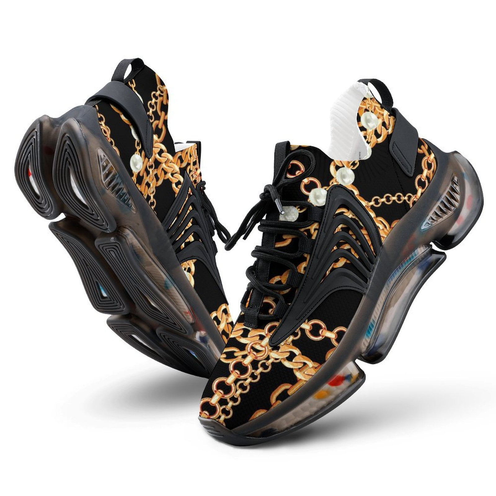 Baroque Chain Walking Shoes for Men Woman Lightweight Tennis Fashion ...