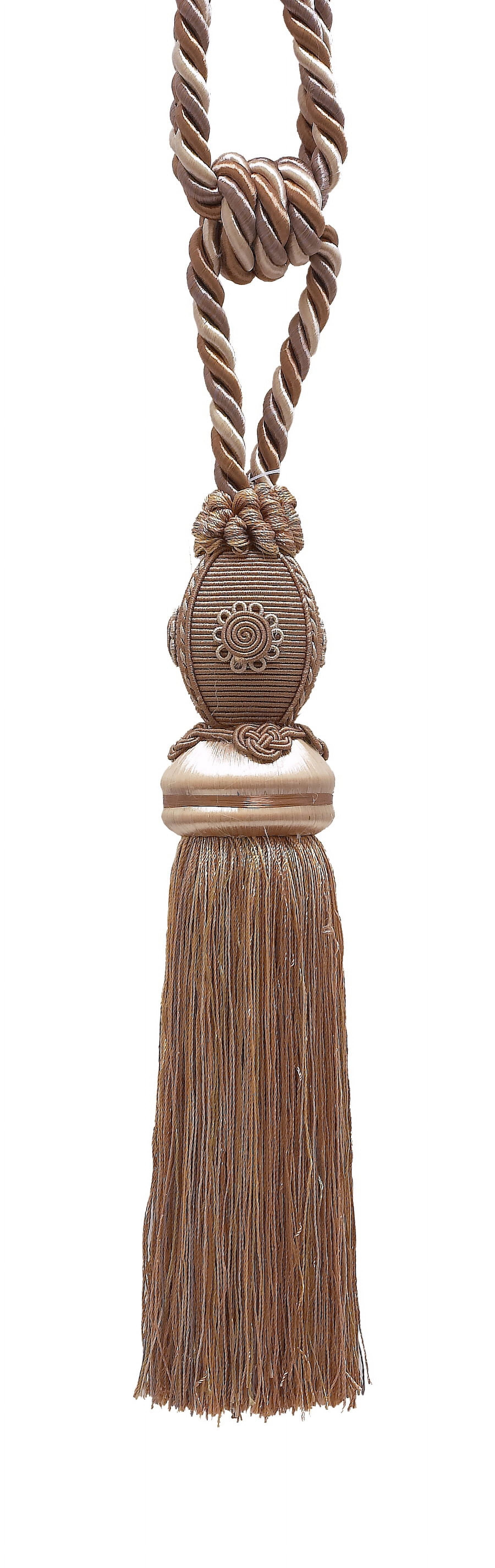 DECOPRO Baroque Collection Decorative Curtain & Drapery Tassel Tieback ...