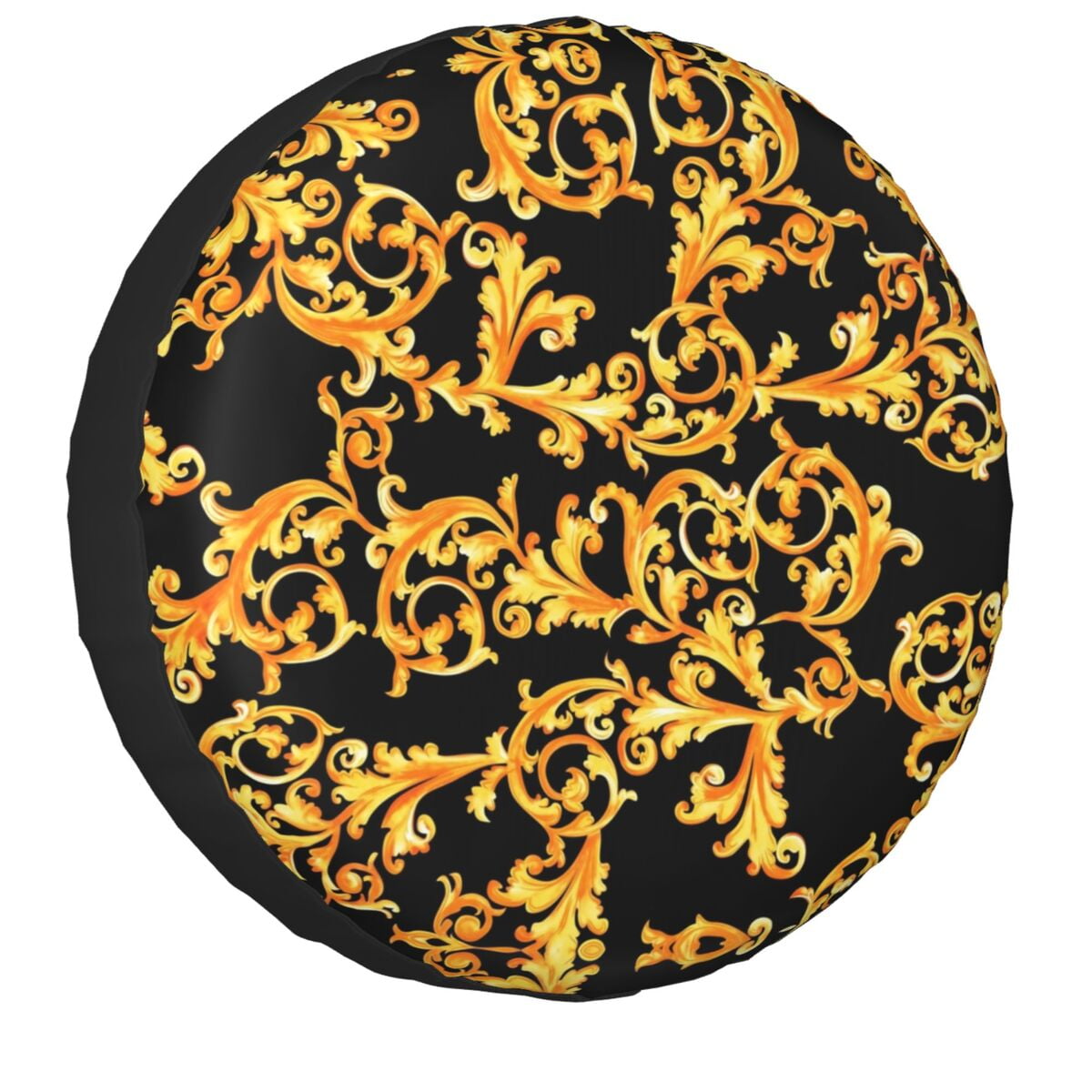 Baroque Floral Print Spare Tire Cover Case Bag Pouch for Hummer ...