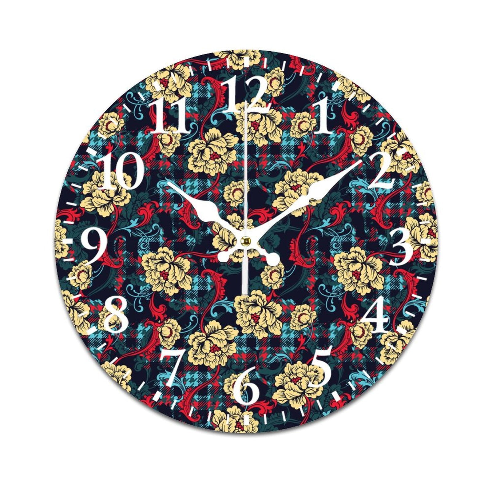 Baroque Ornament Wall Clock Modern Design Clocks Wall Hanging Home ...