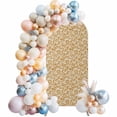 Baroque Pattern Arch Backdrop Cover 6 FT Vintage Abstract Flowers ...