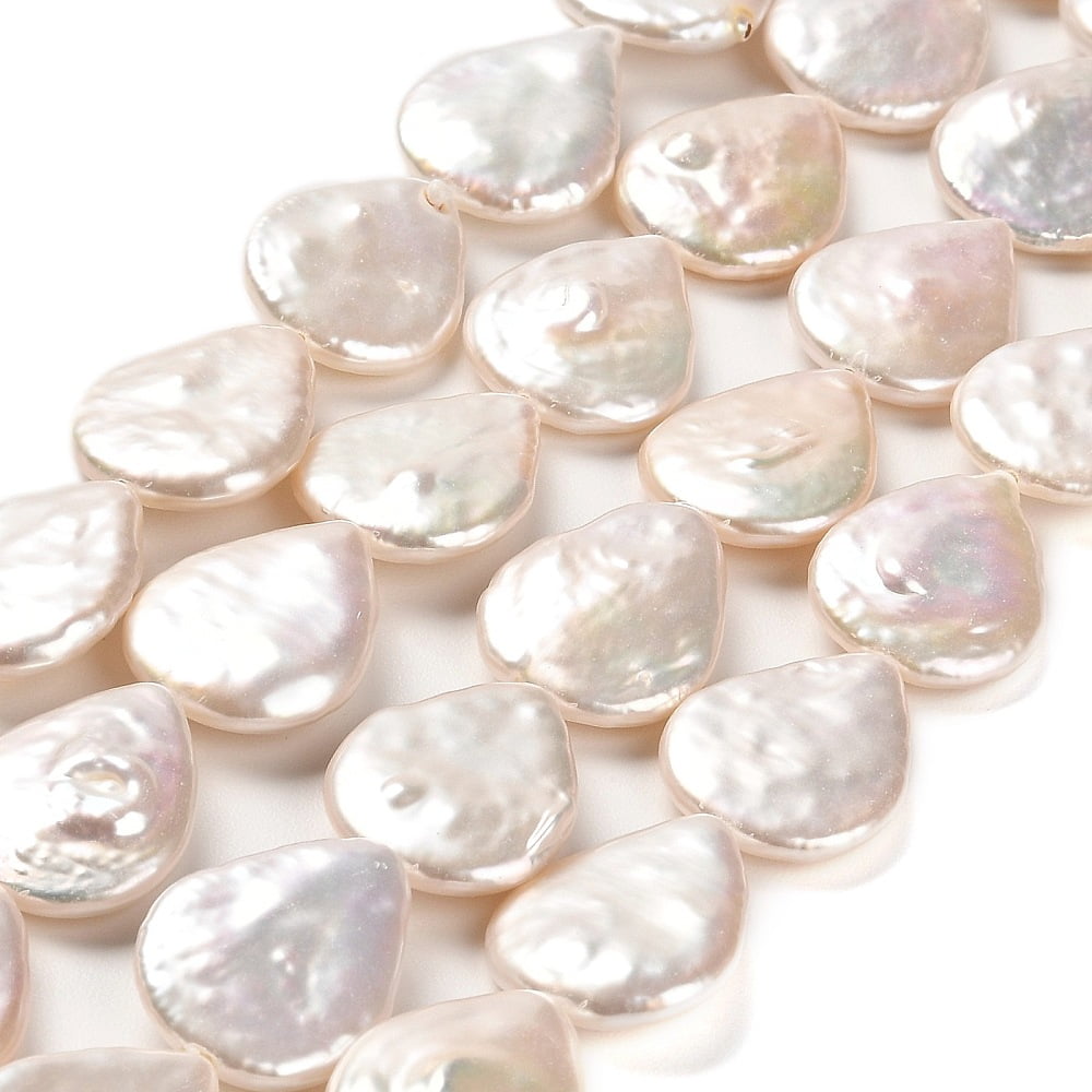 Baroque Pearl Keshi Pearl Beads Strands Cultured Freshwater Pearl ...