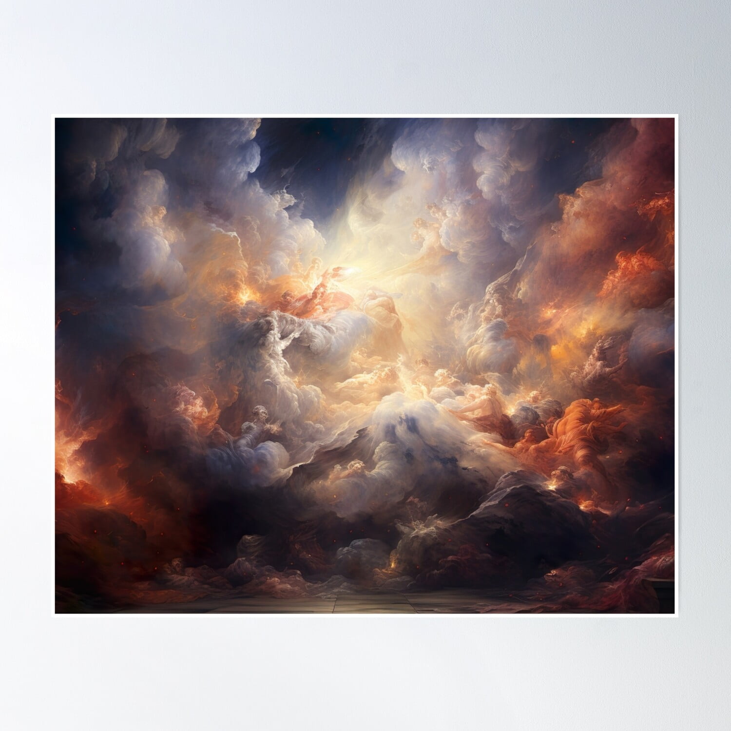 Baroque - Resplendent Nocturne Poster Wall Art, Modern Wall Decor ...