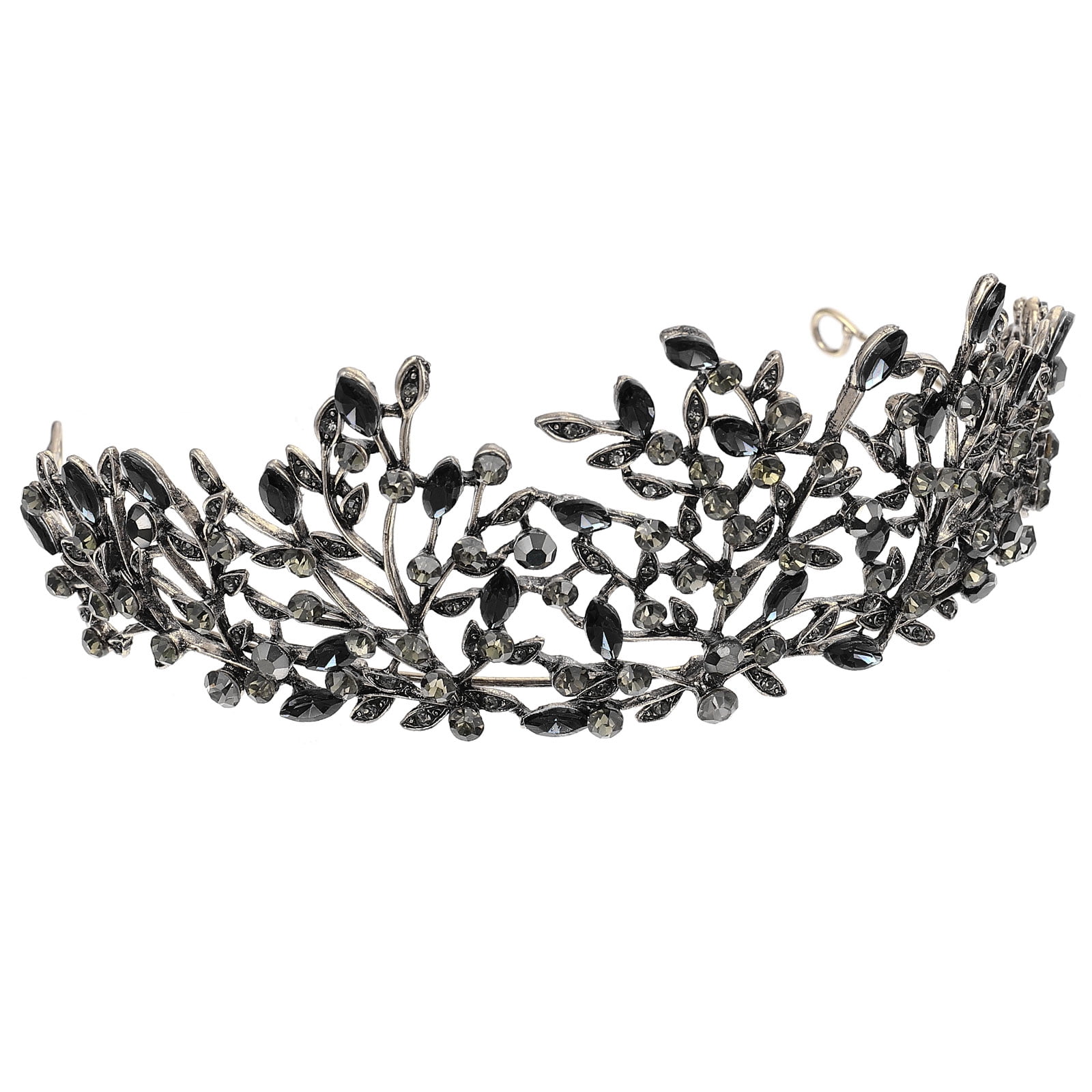 Baroque Style Crown Bridal Tiara Noble Headwear Miss - Walmart.com