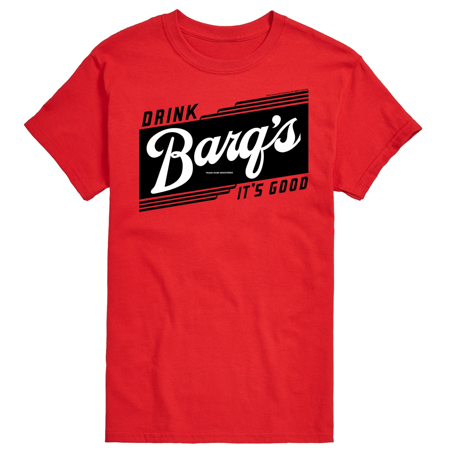 Barq's - Iconic Drinks & Beverages - Retro Banner - Men's Short Sleeve ...