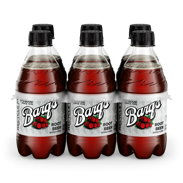 Barq's Root Beer Bottles, 12 fl oz, 6 Pack - Walmart.com