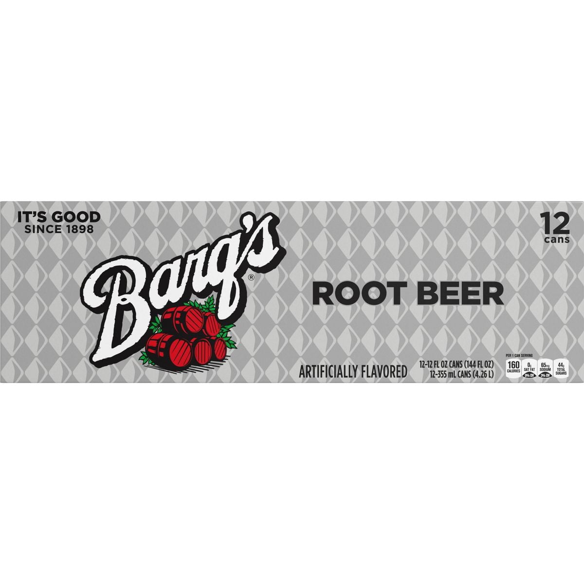 2X - Barq's Root Beer Soda- 12pk/12 fl oz Cans - Walmart.com