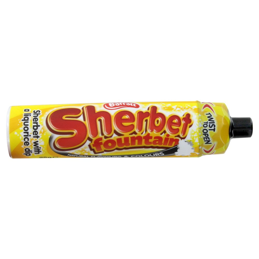 Barratt Sherbet Fountain 25g (Pack of 10) - Walmart.com