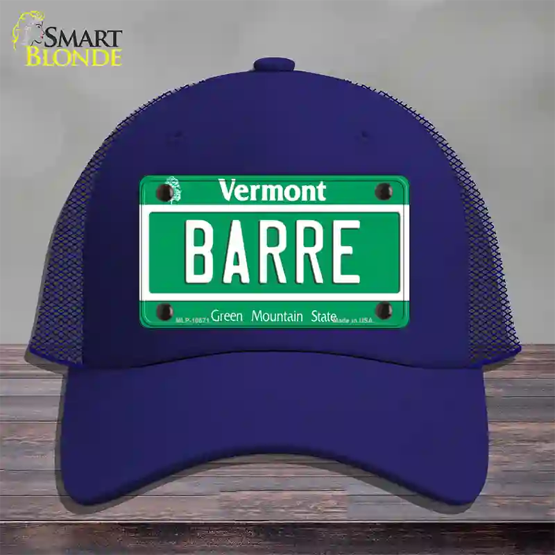 Barre Vermont Novelty License Plate Hat Mesh Royal Blue - Walmart.com