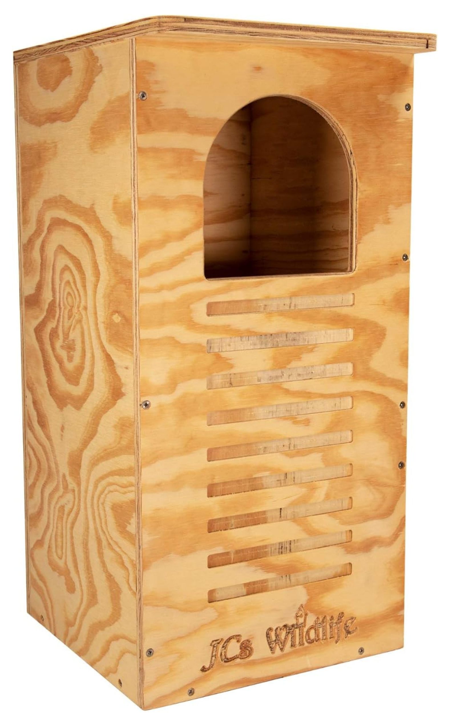 Barred Owl Nesting Box - Treated Exterior Grade Plywood - Mounting and ...