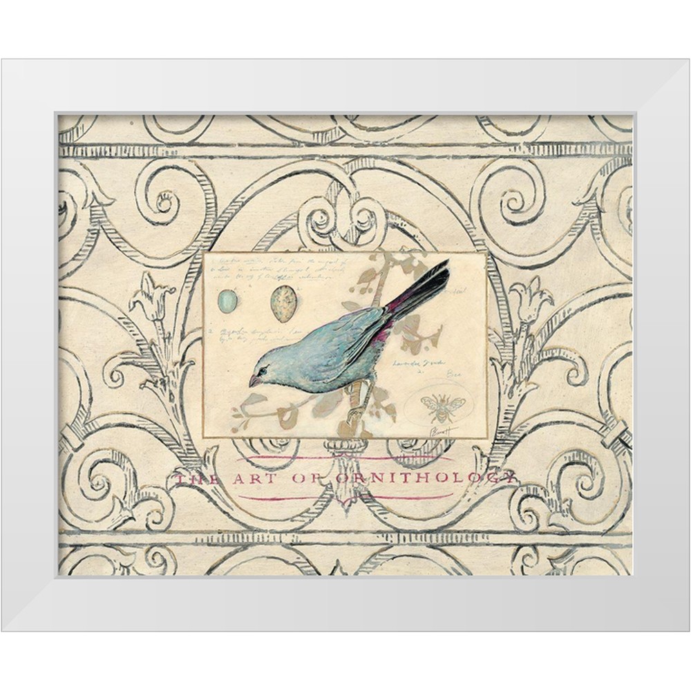Barreett, Chad 24x20 White Modern Wood Framed Museum Art Print Titled ...