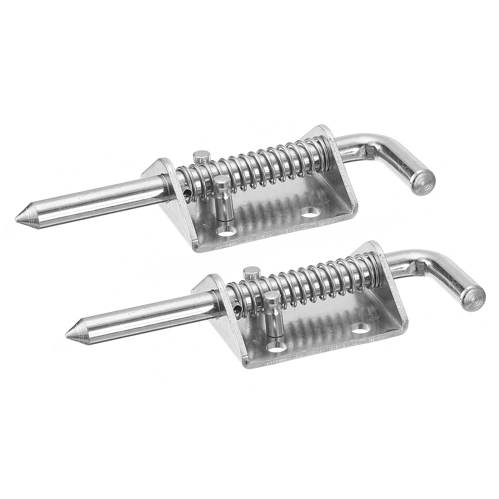 Barrel Bolt Latch, 2 Pack 10x135mm - Stainless Steel Spring Loaded Gate ...