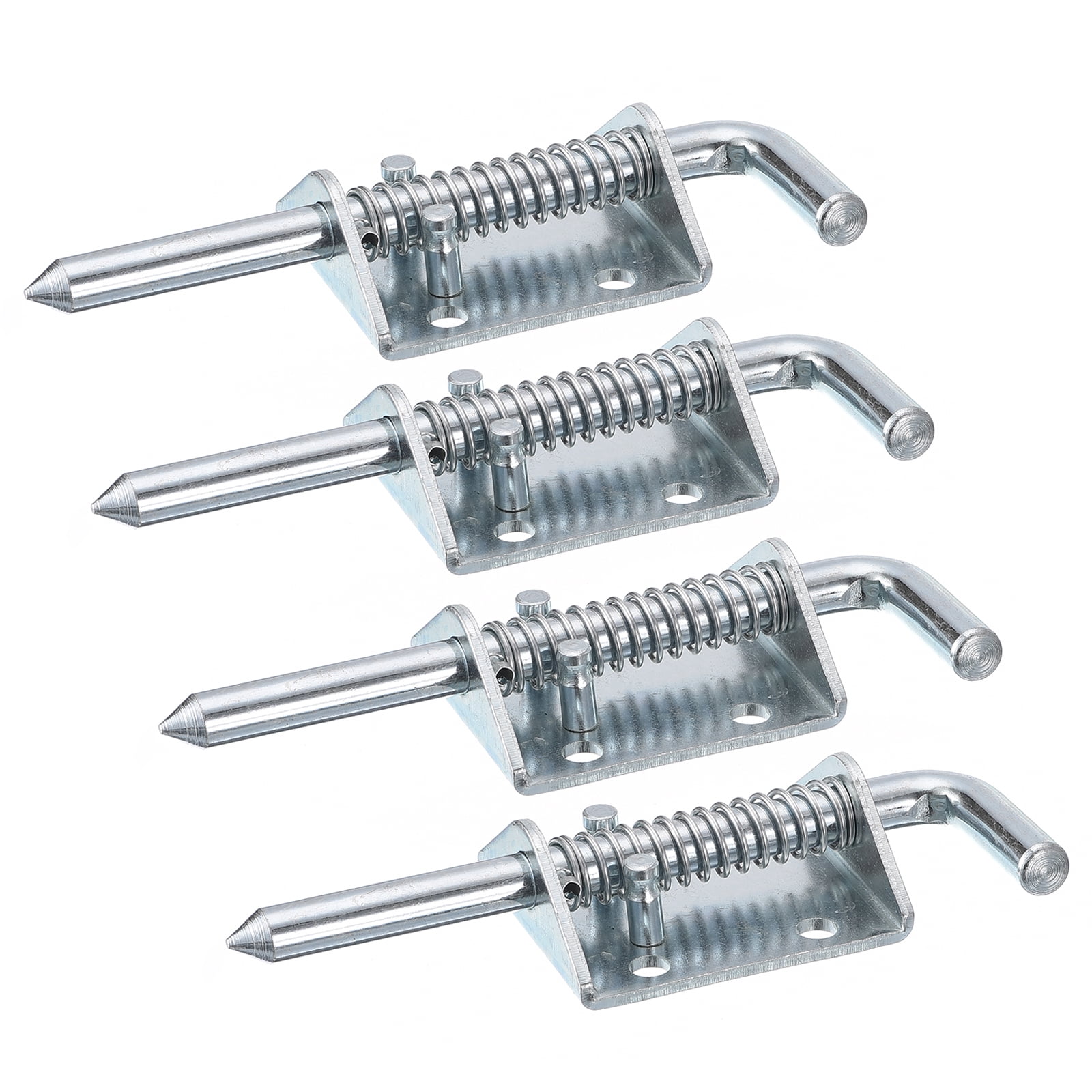 Barrel Bolt Latch, 4 Pack 10x135mm - Carbon Steel Galvanized Spring ...