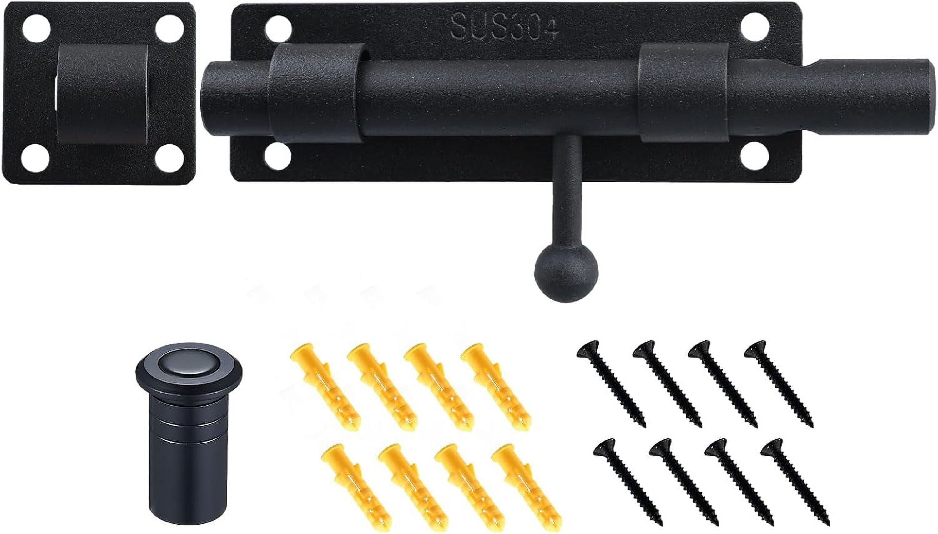 Barrel Bolt Latch,6.3 Inch Dutch Door Latch, Door Latches & Bolts, 304 ...