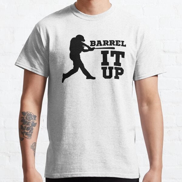 Barrel It Up Baseball Design Classic T-shirt - Walmart.com