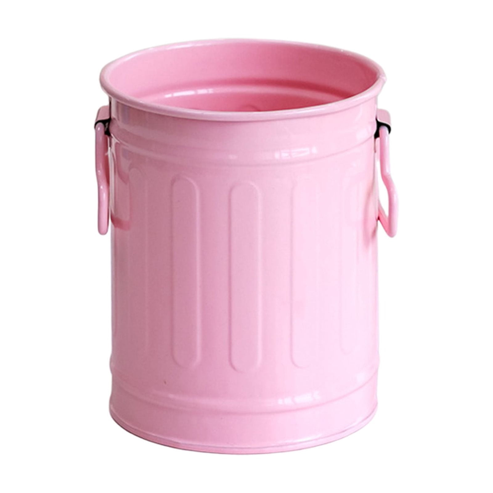 Barrel Pencil Holder 3.7x4.5", Metal Pen Holder for Desk Pencil Holders ...