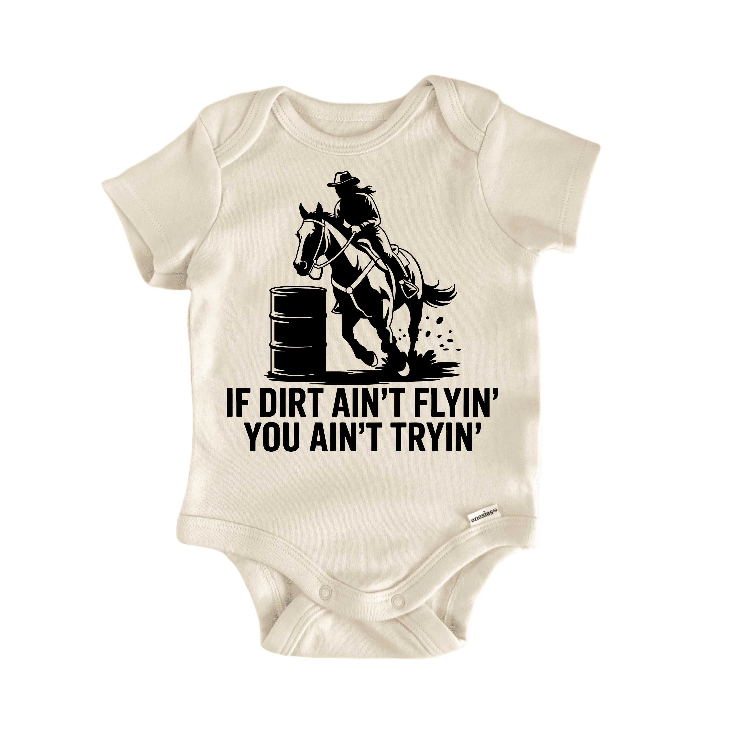 Barrel Race Racer Rodeo Newborn Baby Bodysuit - Walmart.com
