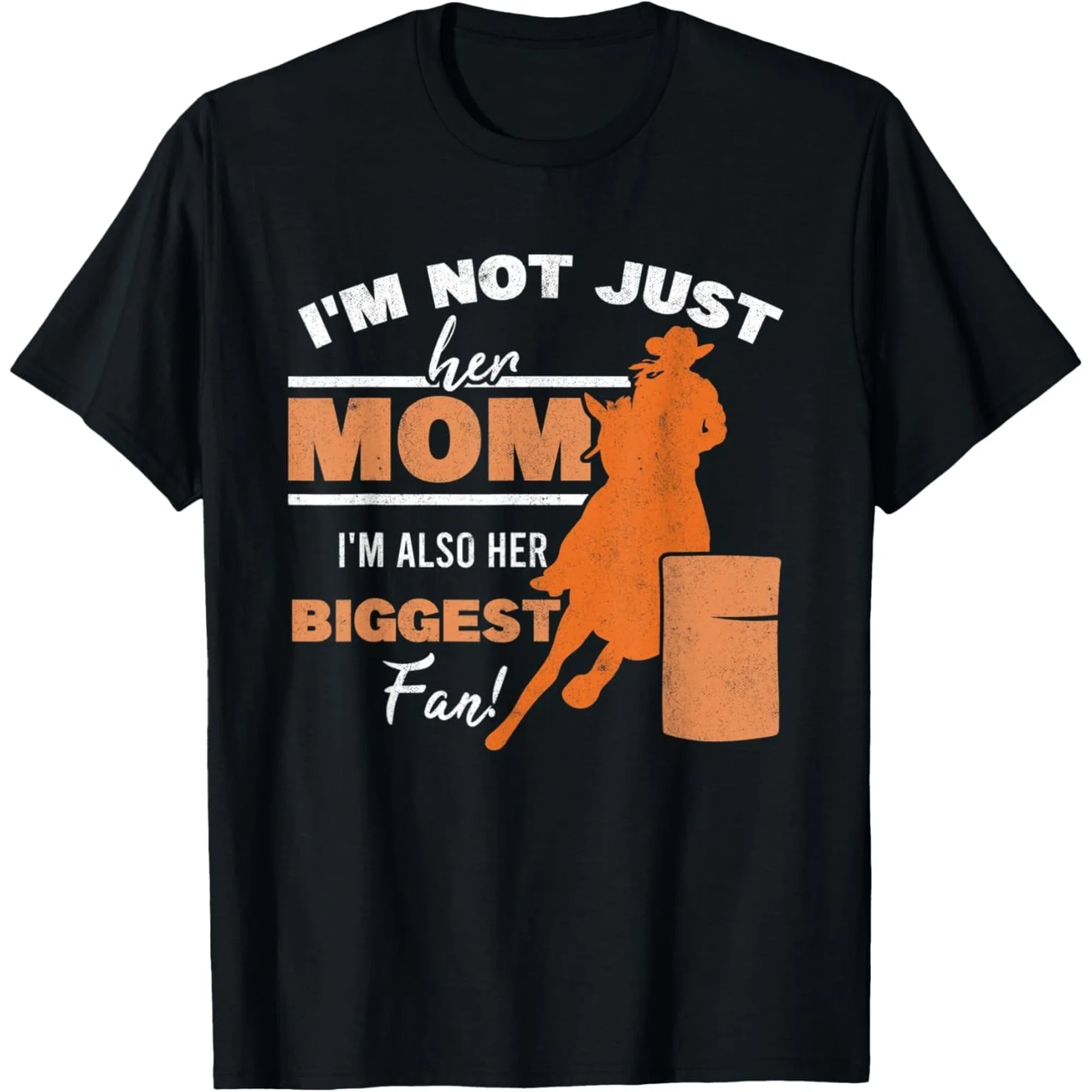 Barrel Racer Fan Mom Horse Mother Rodeo Barrel Racing T-Shirt - Walmart.com