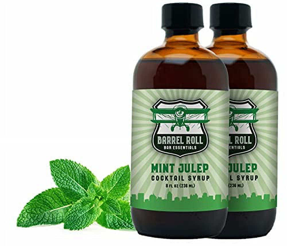 Barrel Roll Bar Essentials Cocktail Mixers - Mint Julep Cocktail Mix ...