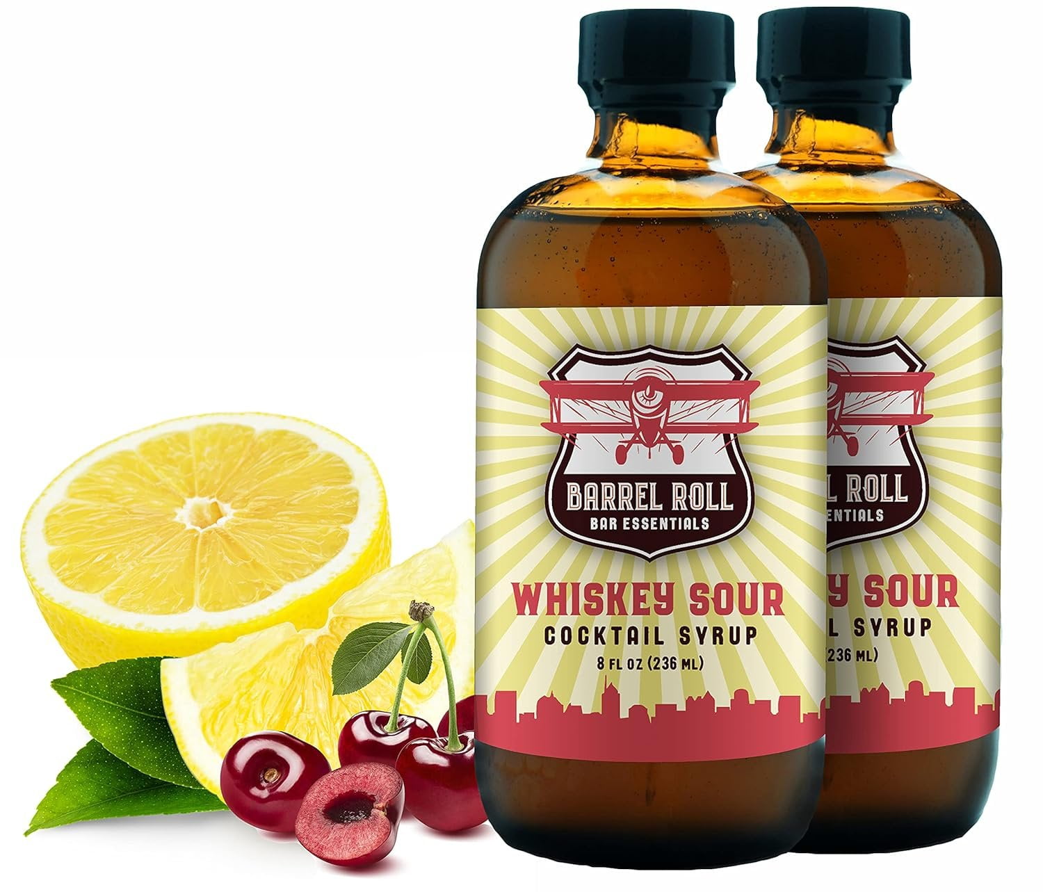 Barrel Roll Bar Essentials Cocktail Mixers - Whiskey Sour Cocktail Mix ...