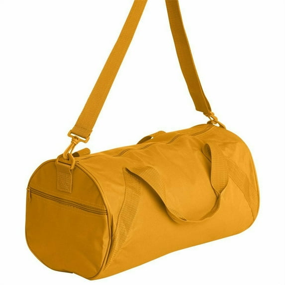 Barrel Shape Recycled Small Duffel Bag Totes With Front Pocket And ...