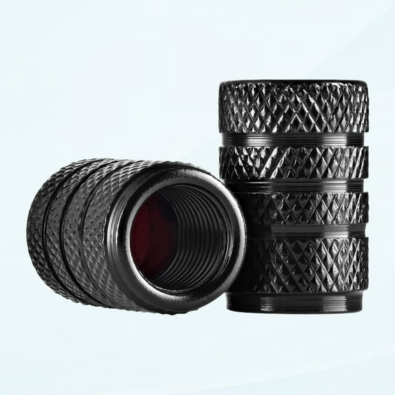 Barrel Valve Caps (10-Pack) Universal Stem Covers for Cars, SUVs, Bikes ...