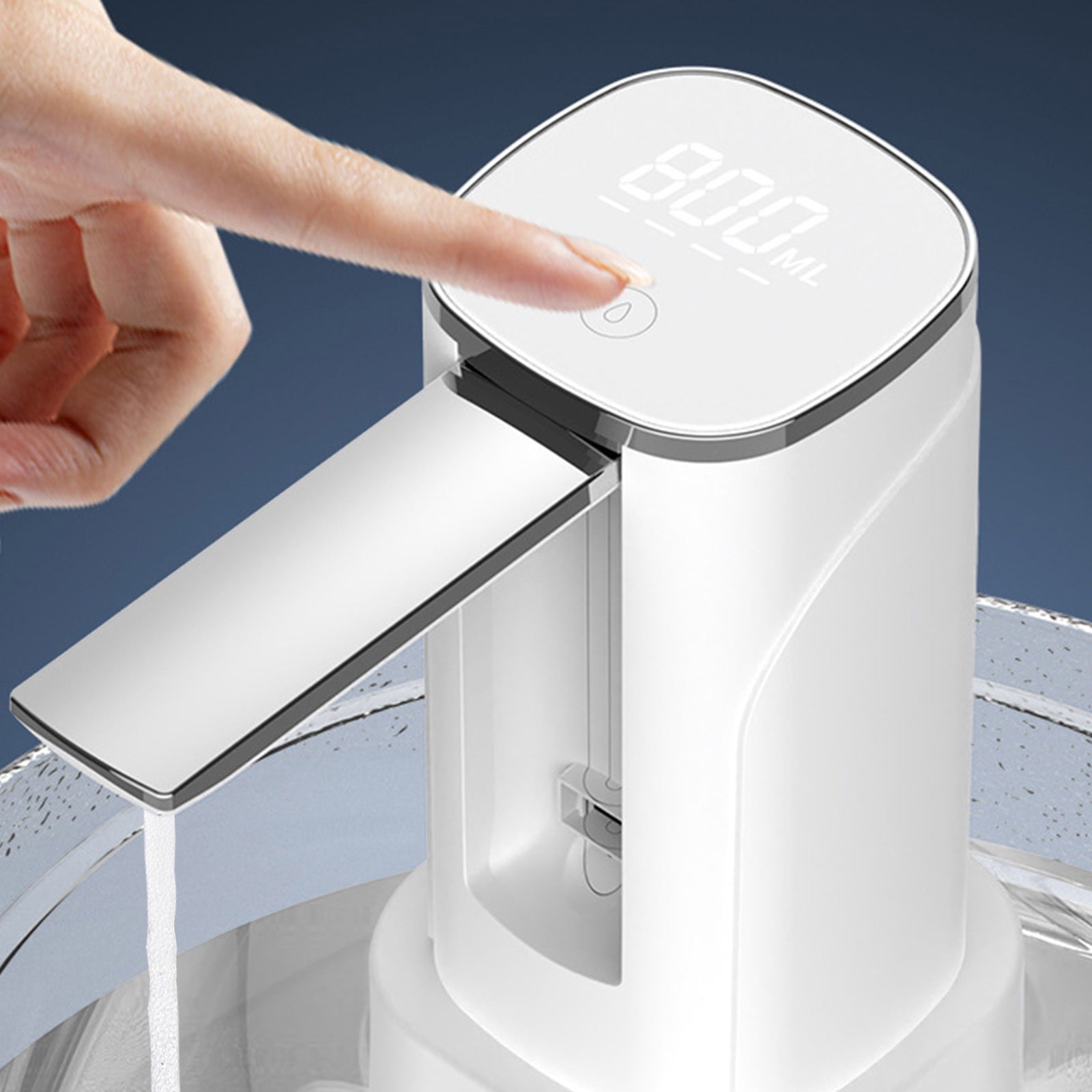 Barrel Water Pump, Folding Automatic Water Pump with Table and Bucket ...