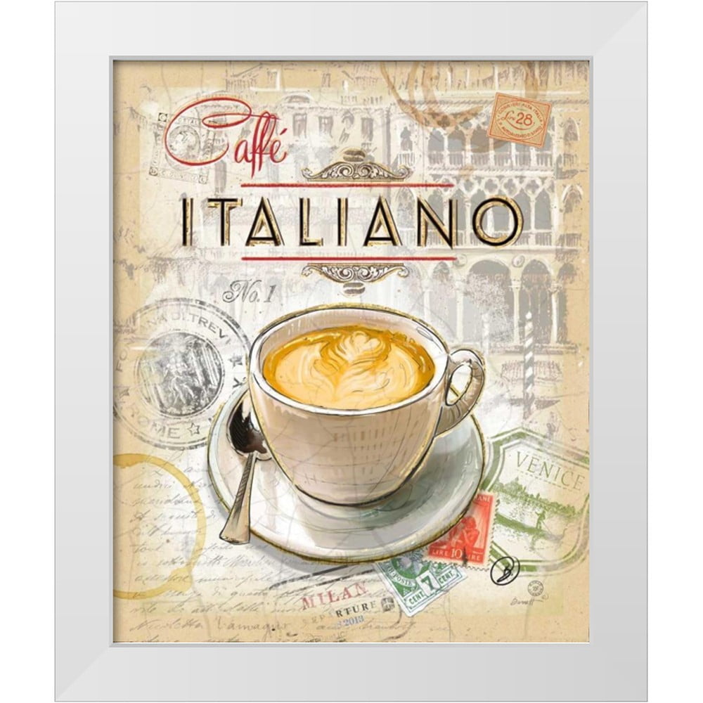 Barrett, Chad 12x14 White Modern Wood Framed Museum Art Print Titled ...