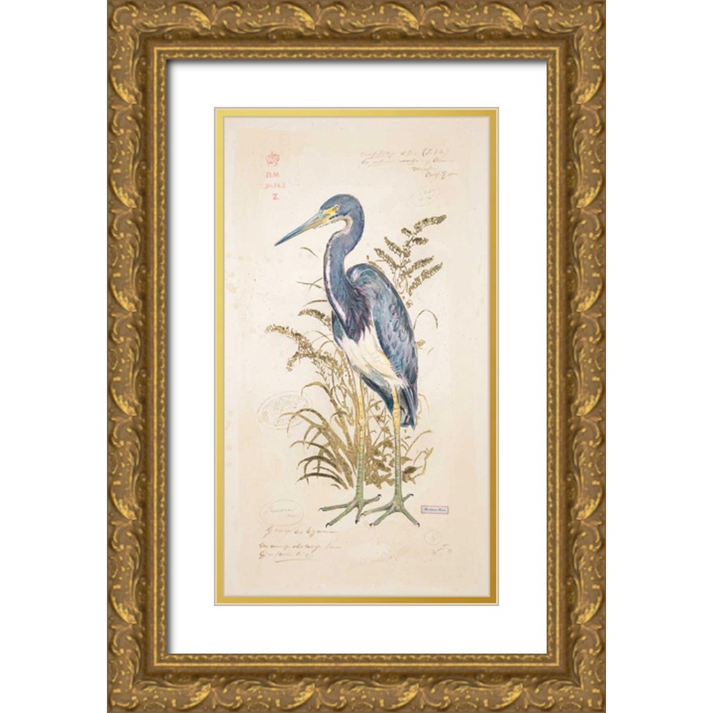 Barrett, Chad 15x24 Gold Ornate Wood Framed with Double Matting Museum ...