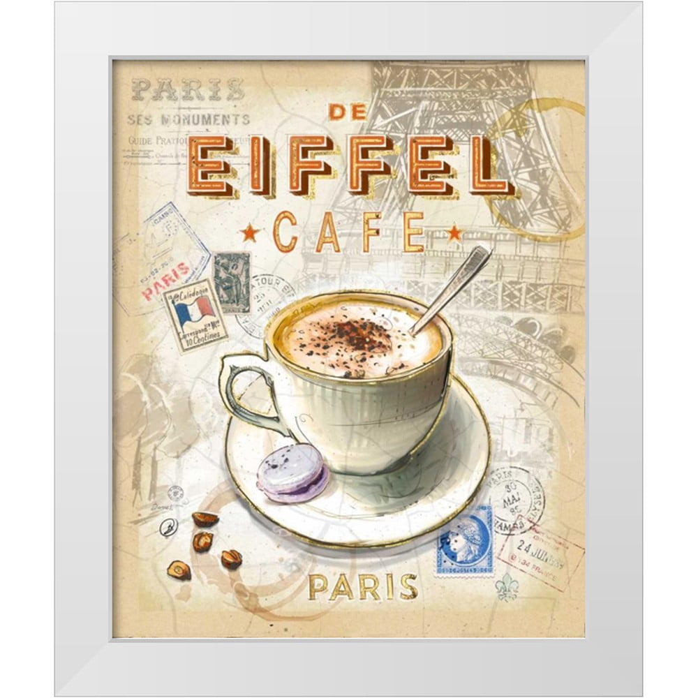 Barrett, Chad 20x24 White Modern Wood Framed Museum Art Print Titled ...