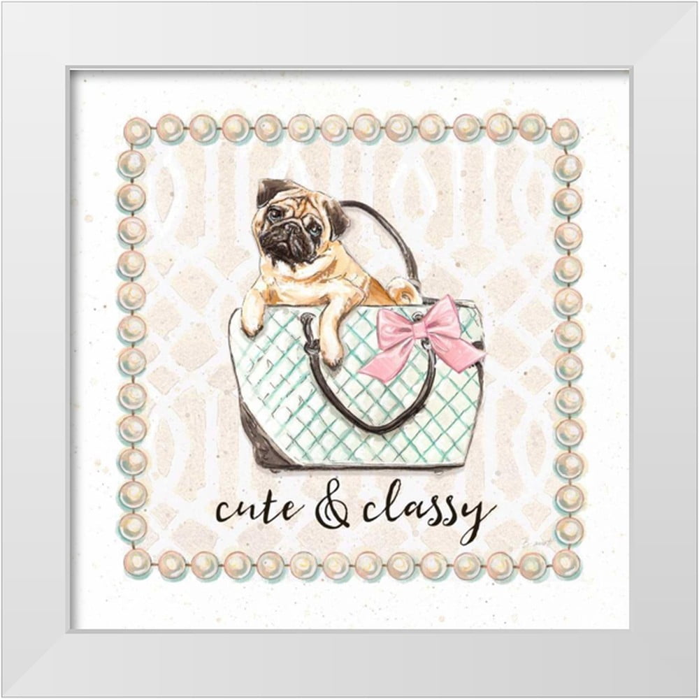 Barrett, Chad 26x26 White Modern Wood Framed Museum Art Print Titled ...