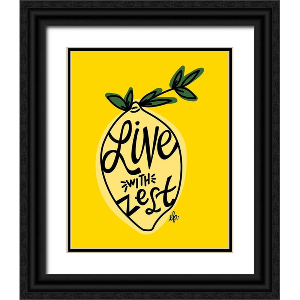 Barrett, Erin 26x32 Black Ornate Wood Framed with Double Matting Museum ...