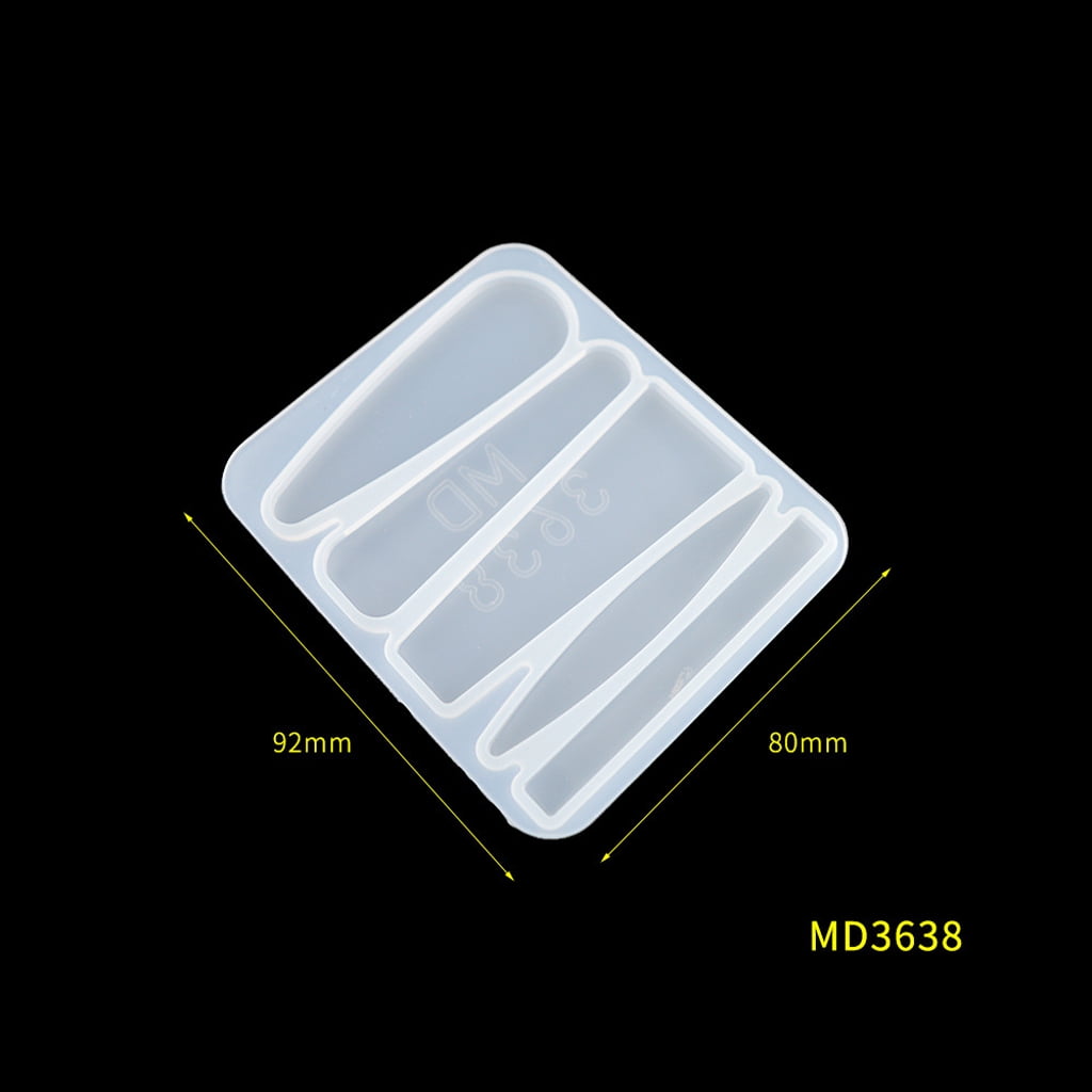 Barrette Hair Clip Silicone Epoxy Resin Mold Hair Pin Jewelry Mold Tool ...
