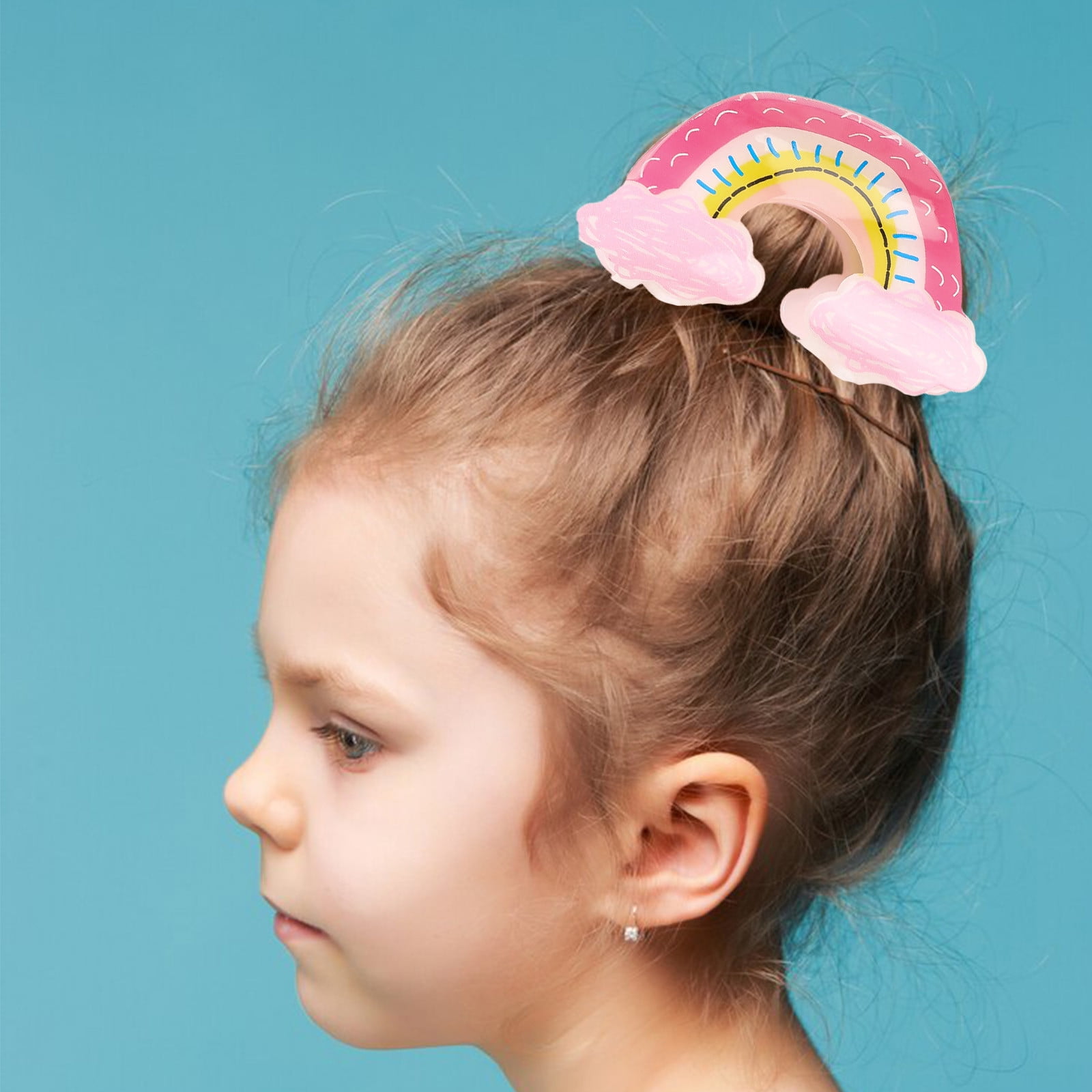 Barrettes, Acrylic Hair Clip Sweet Hair Clips Cloud Clip Jaw Barrettes ...