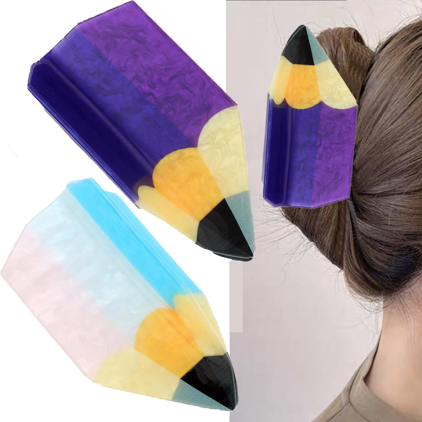 Barrettes, Book Hair Clips Back To School Hair Clips For Thinning Hair ...