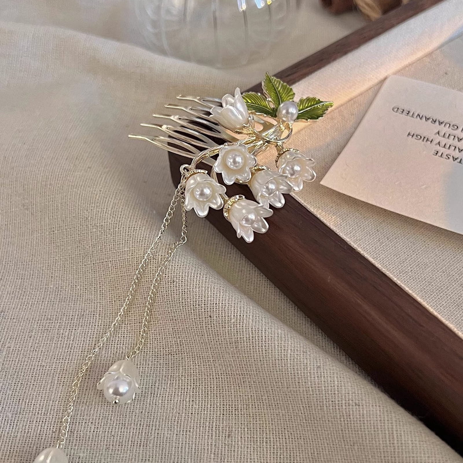 High-End Linglan Flower Tassel Hairpin Coiled Hairpin for Women ...