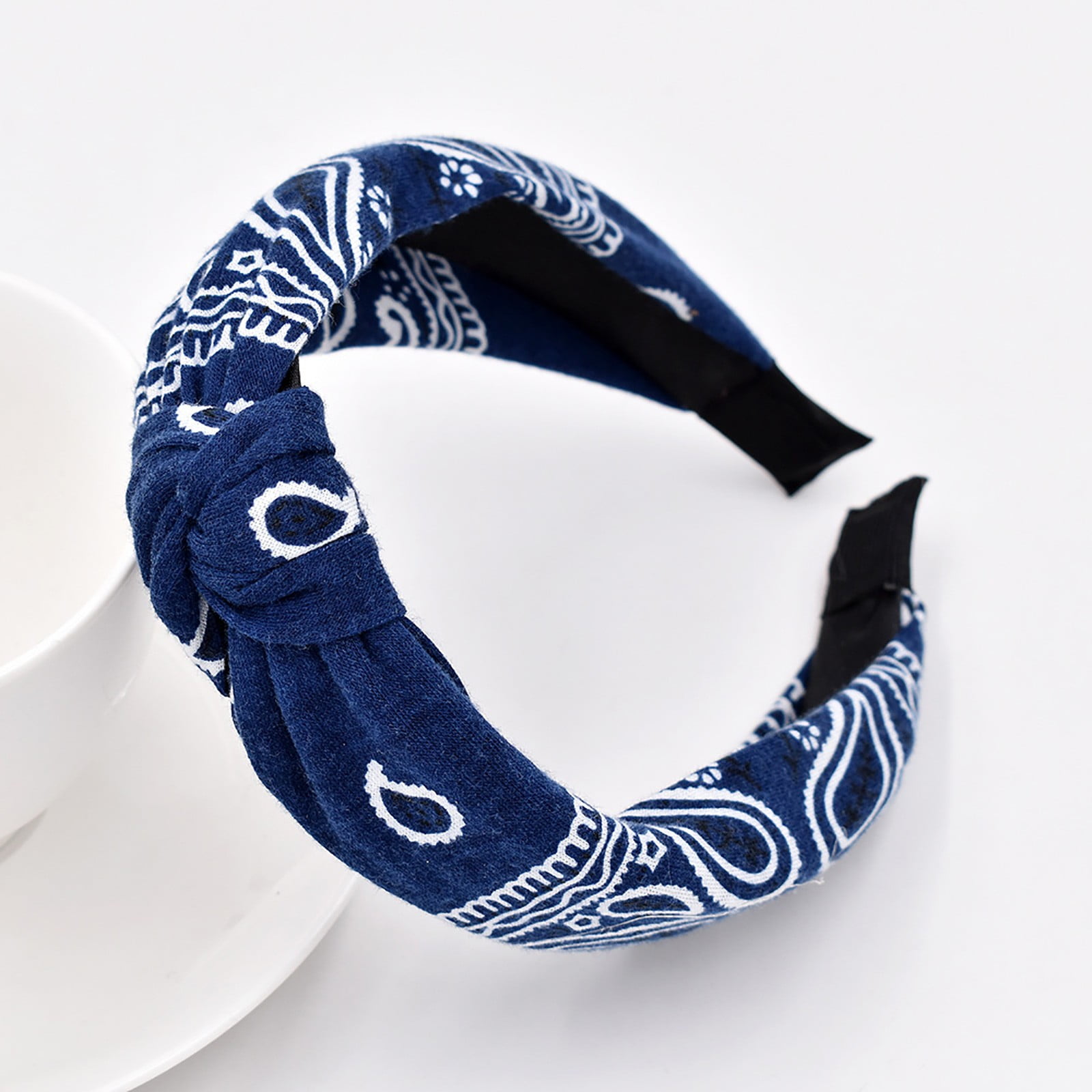 Barrettes Wide Headbands Knot Turban Headband Elastic Fashion Hair ...