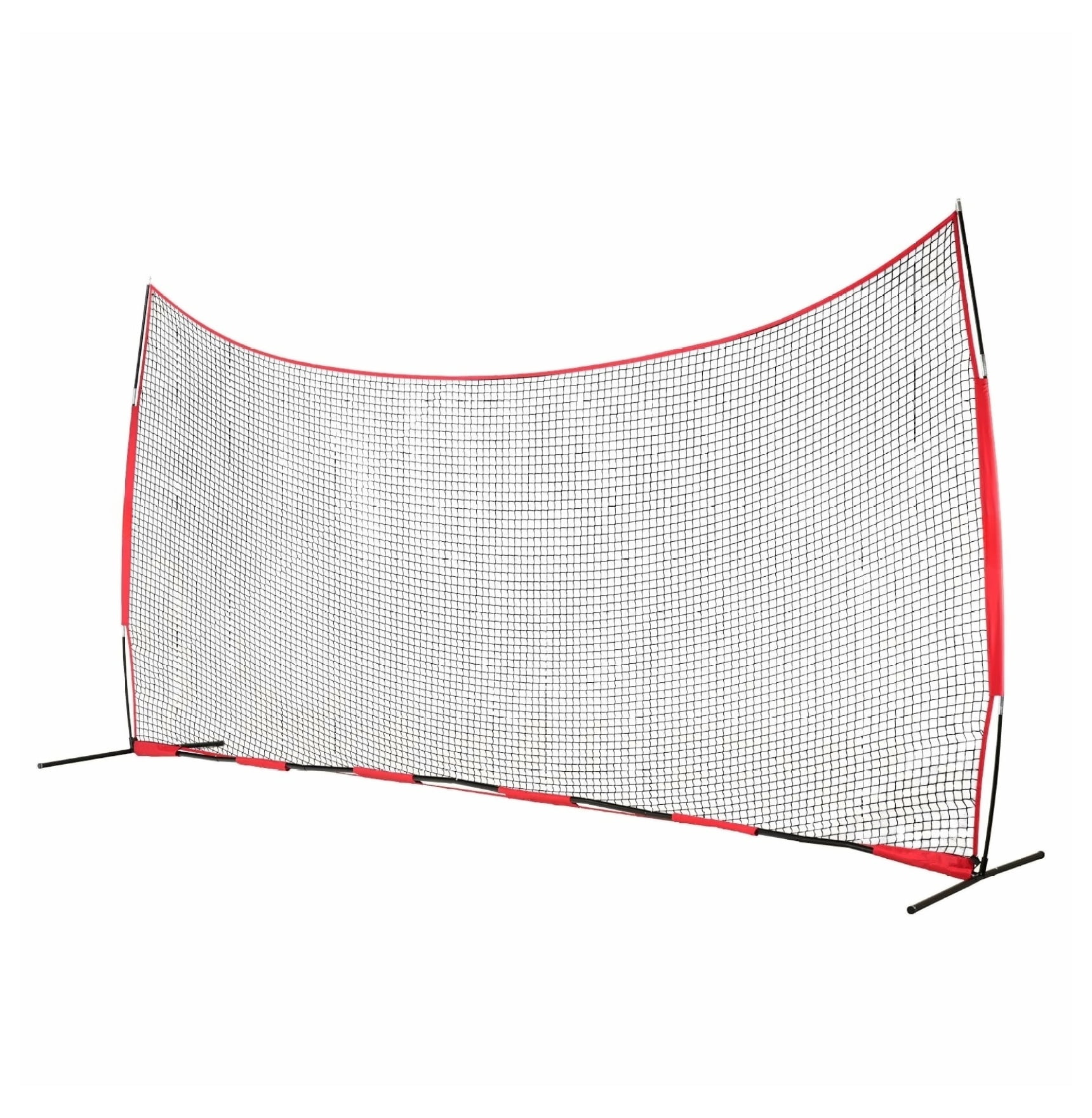 Barricade Backstop Net 20x10ft - Portable Sports Barrier Netting for ...